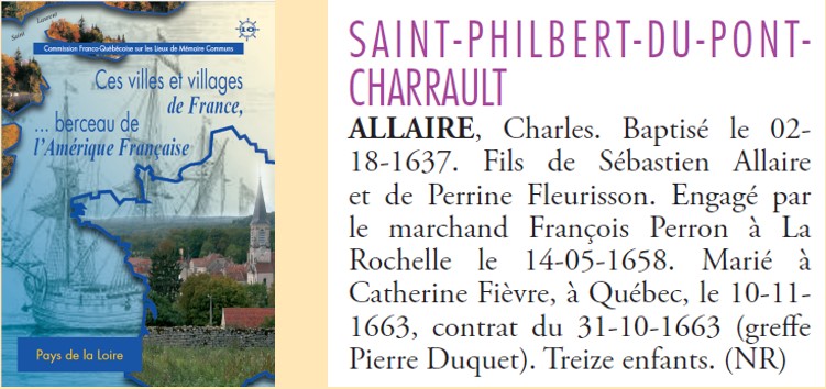 Image of Book Cover and Charles Allaire Entry-These Towns and Villages ...
