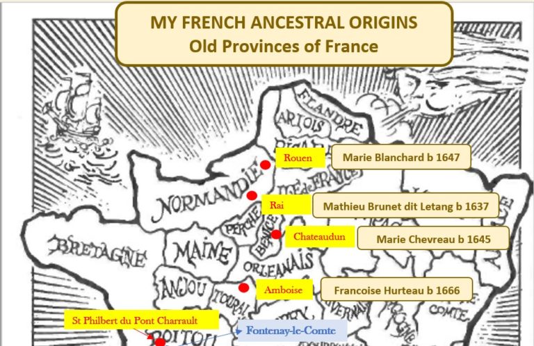 17th Century Footprints - Ancestral Family Footprints