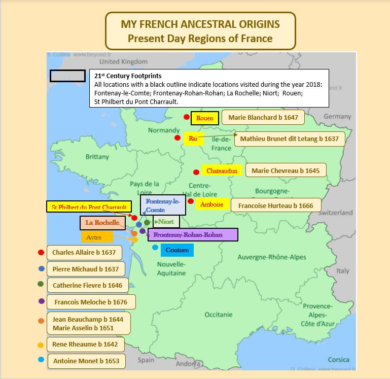 Ancestral Origins Map for 21st Century Footpints - Ancestral Family ...