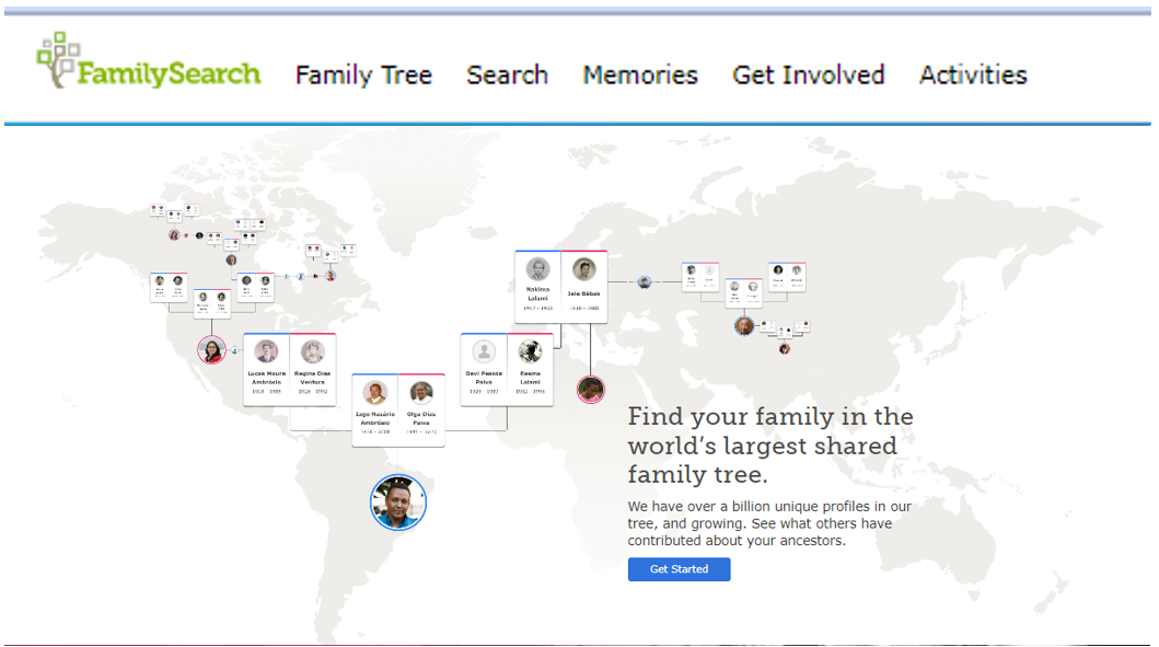 Internet Sites - Ancestral Family Footprints